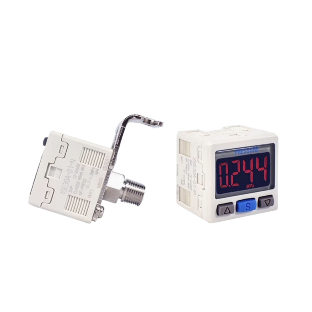 SMC ZSE30AF-01-B Digital Pressure Switch Compound Pressure R1/8 2-Color ...
