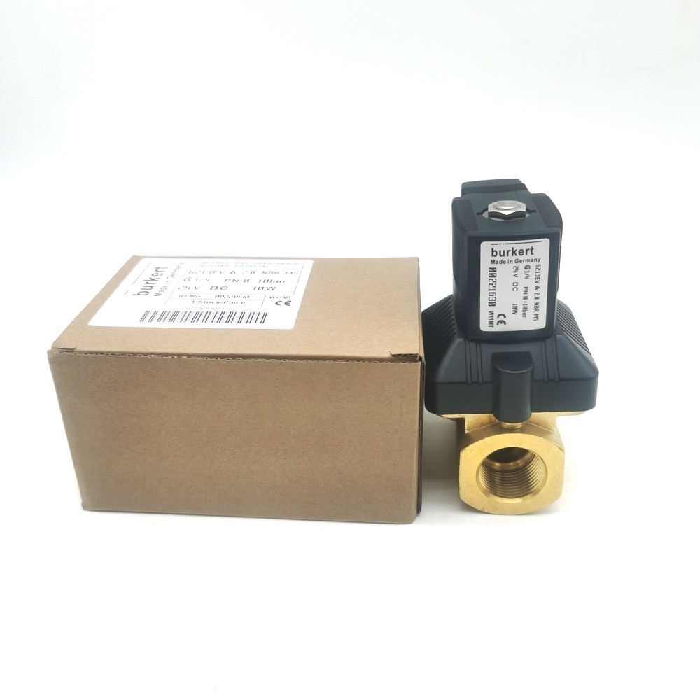 BURKERT 00126154 SOLENOID VALVE 3/2WAY NC 1.5MM ORIFICE 0-16BAR BRASS ...