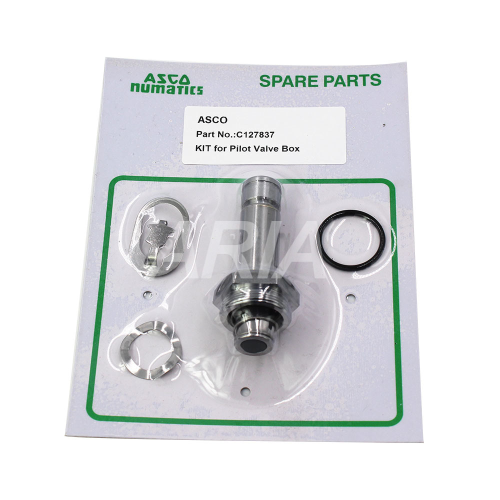 ASCO C127837 K0950 pulse valve repair kit includes pilot head clamp ...