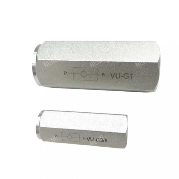 One Way Valve Tube VU-G1/2 Hydraulic One-Way Valve